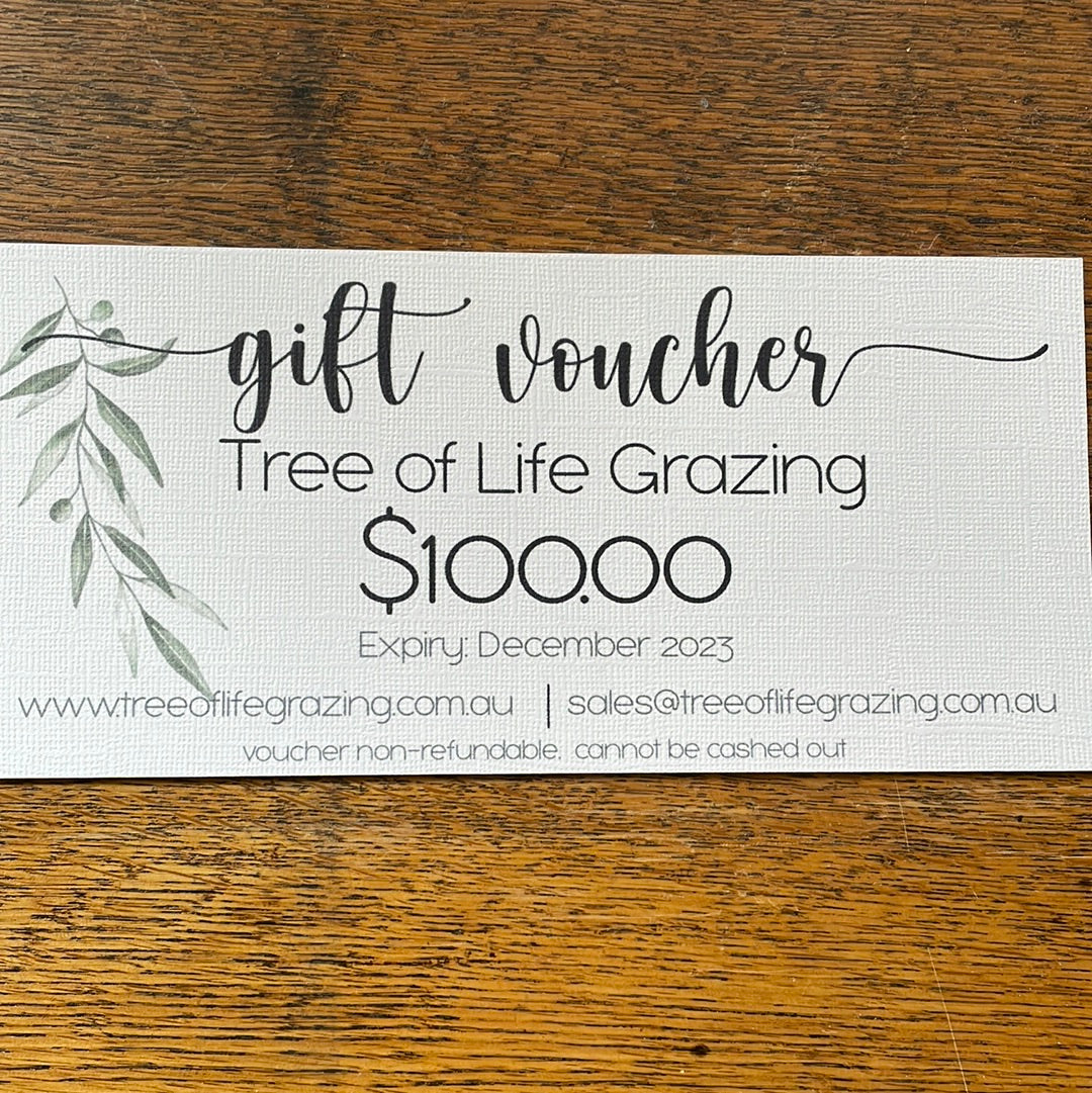 Gift Voucher – Tree of Life Grazing